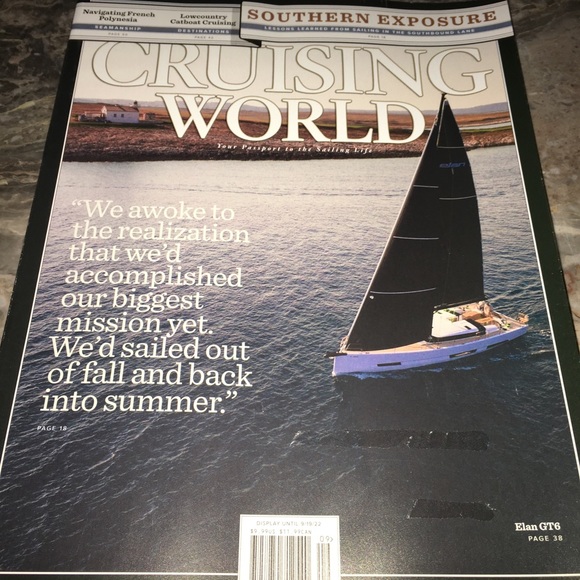 Media | Cruising World September 222 Magazine | Poshmark